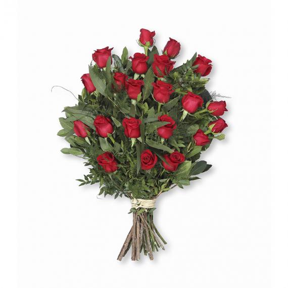 Ramo de 18 rosas rojas | Funeflor